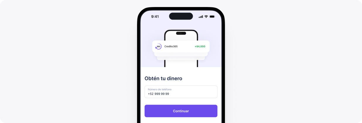 Crédito365 App: la mejor aplicación de préstamos en línea — rápida y segura